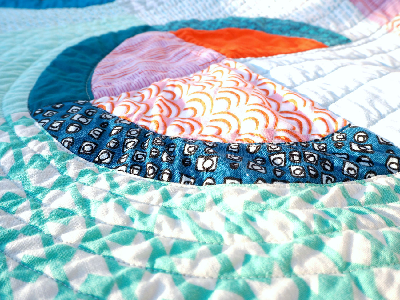 ‘Milly Melon’ baby quilt – veni vidi vicky