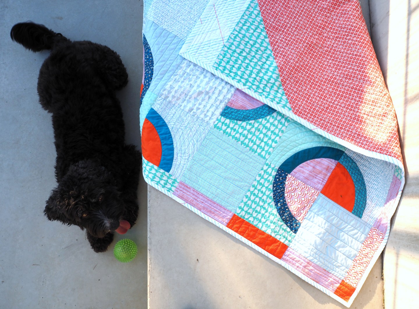 ‘Milly Melon’ baby quilt – veni vidi vicky